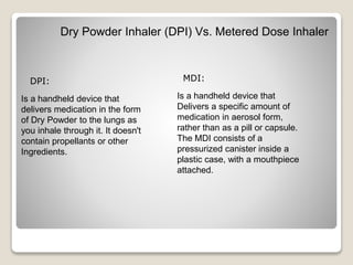 Asthma therapeutics | PPT