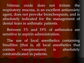 Management of medically compromised patients having bronchial asthma | PDF