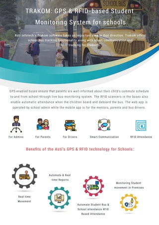 TRAKOM – School Security Solution. Offers real-time GPS-based tracking ...