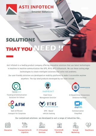 Asti Infotech - Intelligent Automation & Optimisation Solutions | PDF