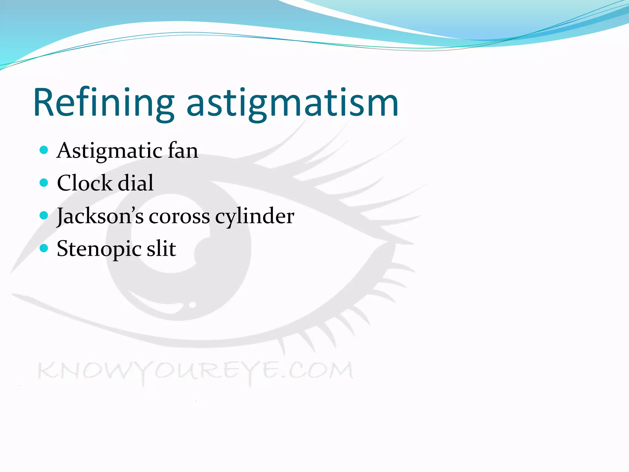 Astigmatism | PPTX