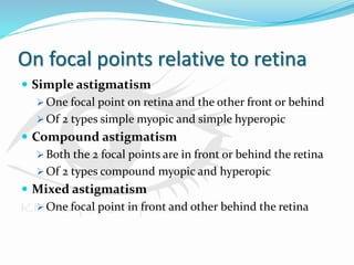 Astigmatism | PPTX