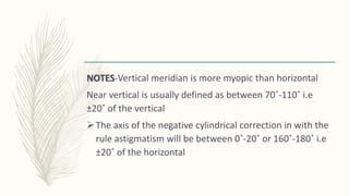 Astigmatism | PPTX