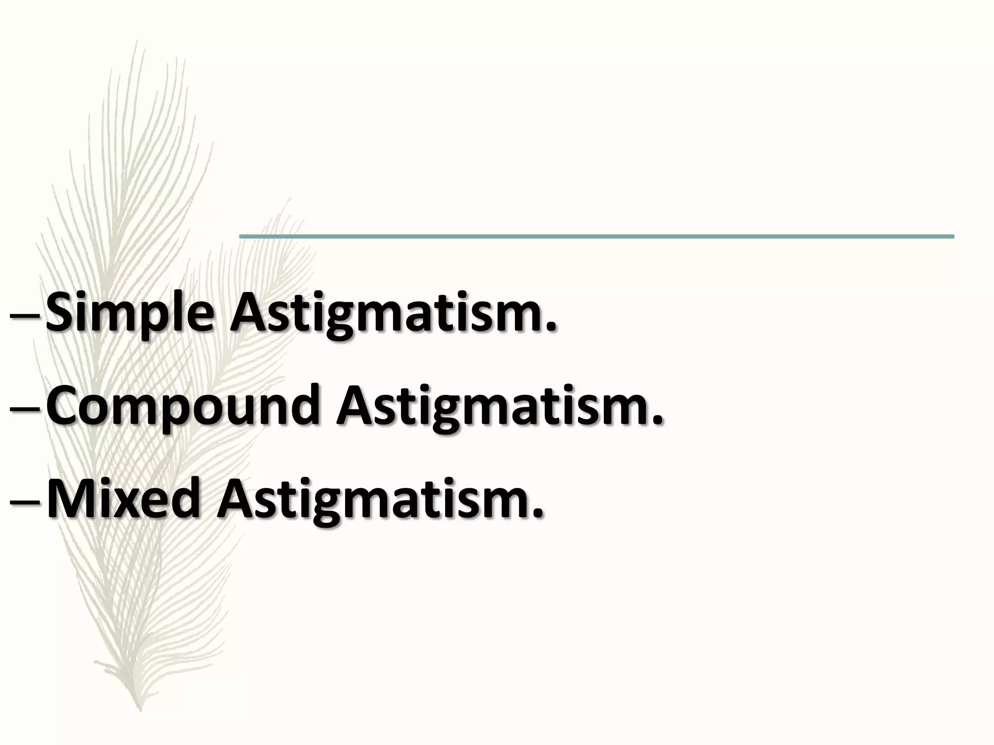 Astigmatism | PPTX