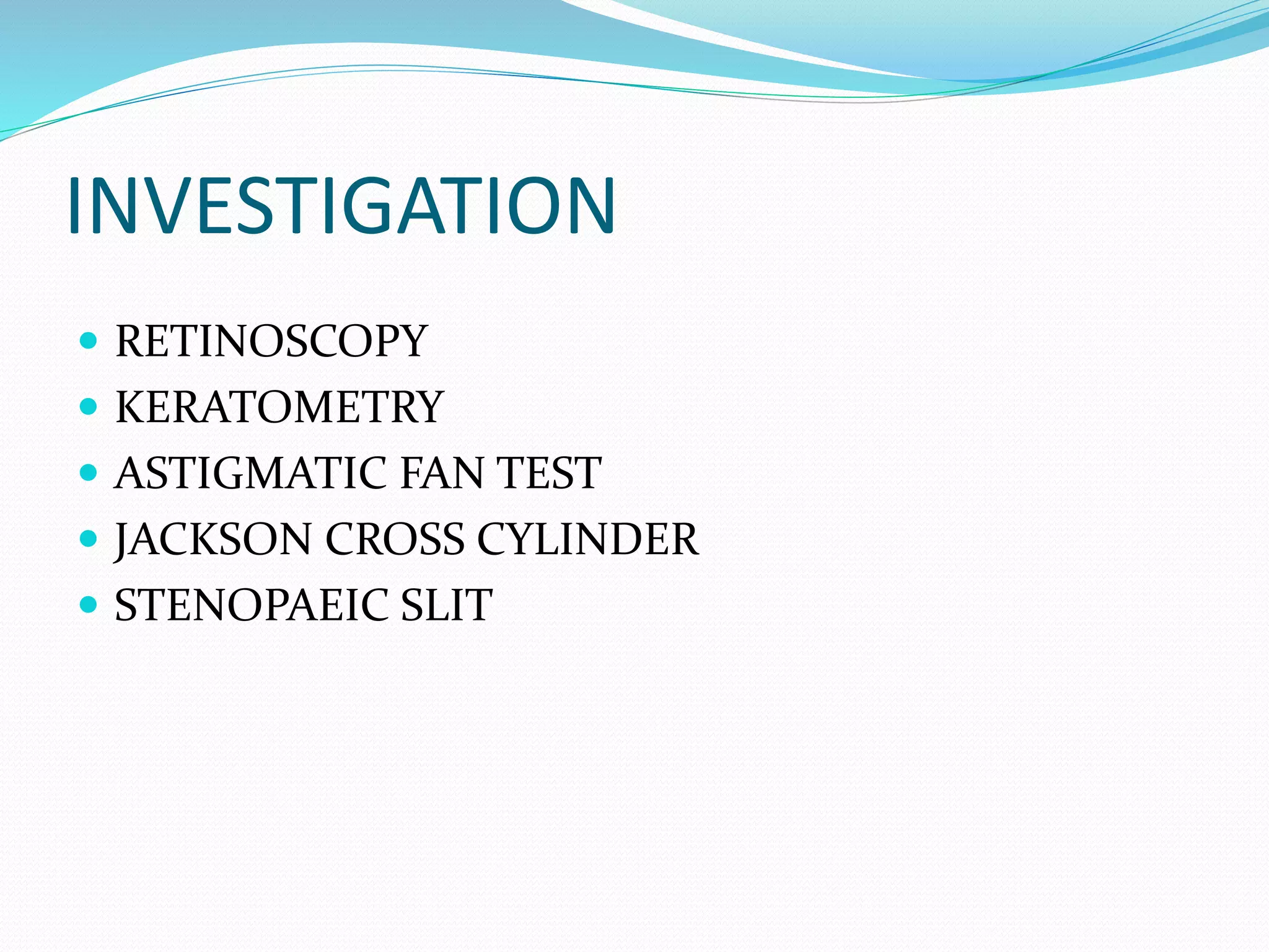 Astigmatism | PPTX | Eye and Vision Conditions | Diseases and Conditions