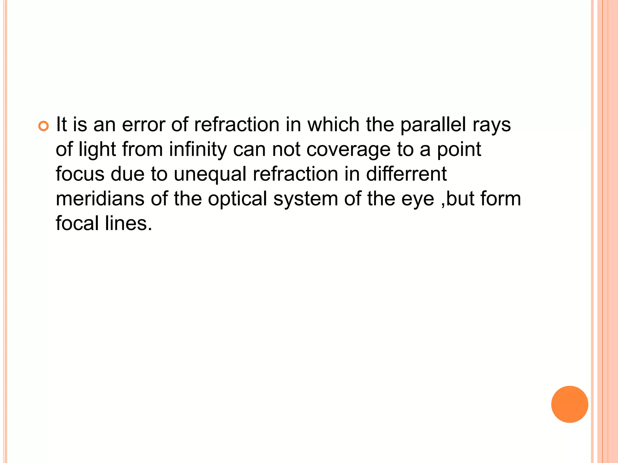 Astigmatism | PPTX