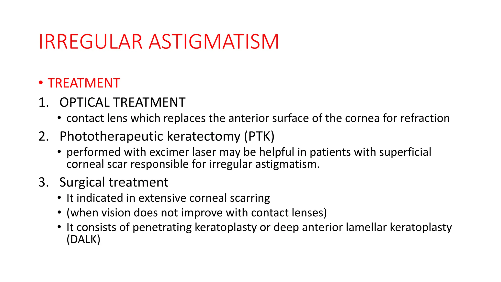 Astigmatism, Classification, Sturm's conoid | PPTX