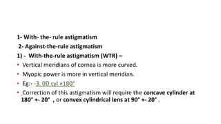Astigmatism.pdf_for Optometry Students.. | PPT