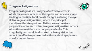 astigmatism their type , ways of astigmatism | PPTX