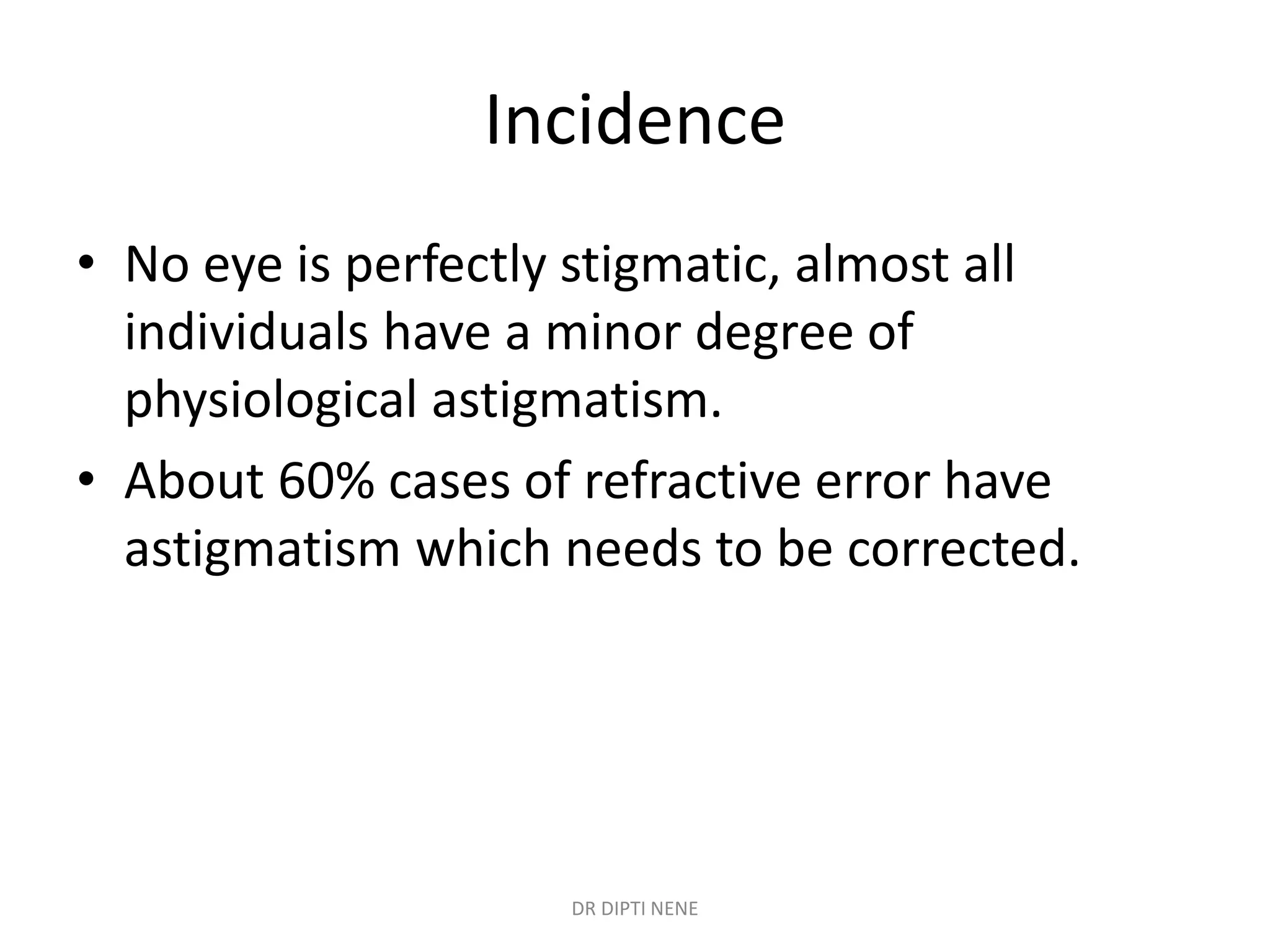 Astigmatism complete | PPTX