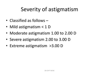 Astigmatism complete | PPTX
