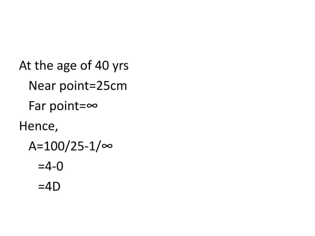 Astigmatism, presbyopia and aphakia | PPTX | Eye and Vision Conditions ...