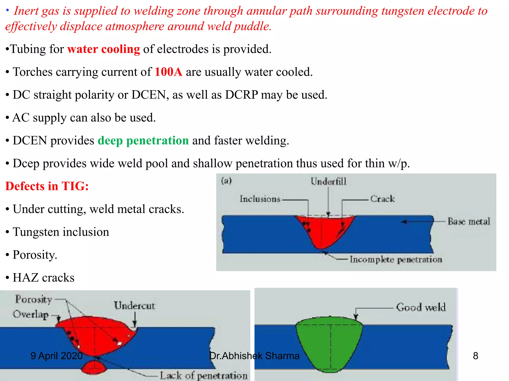 MIG,TIG Welding process | PDF