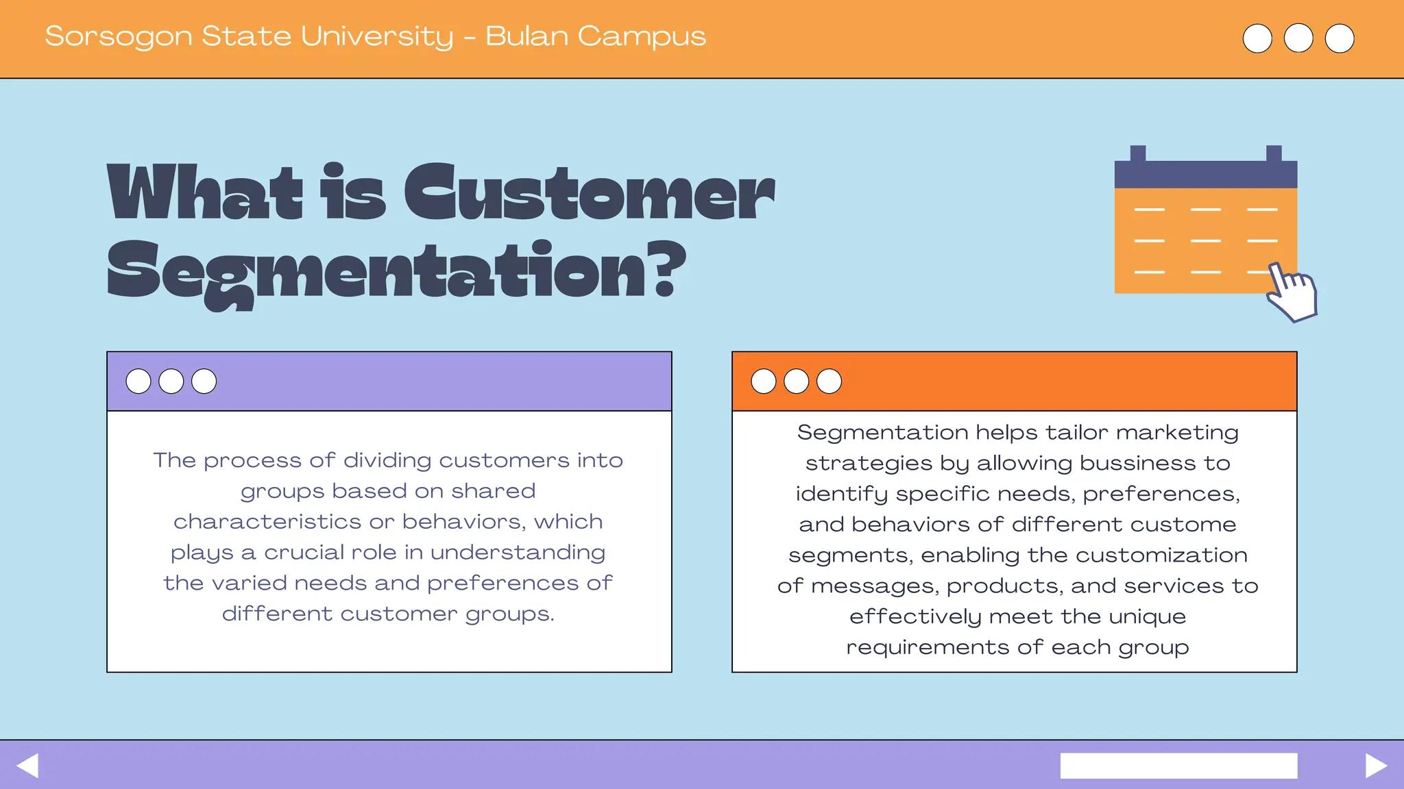 Business Analytics report visualizing customer segmentation Data for ...