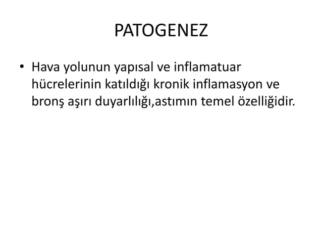 Astim tani ve tedavi rehberi | PPTX