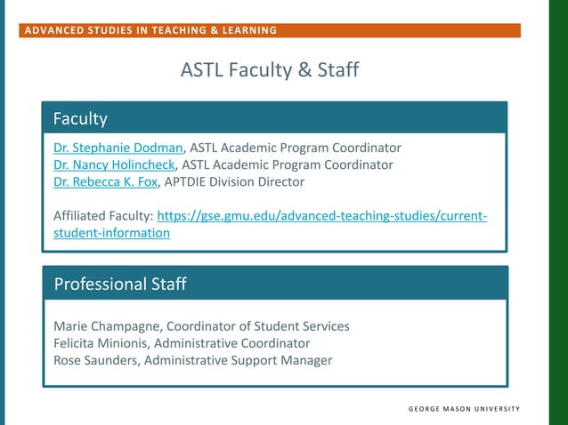 ASTL Program Overview | PPT
