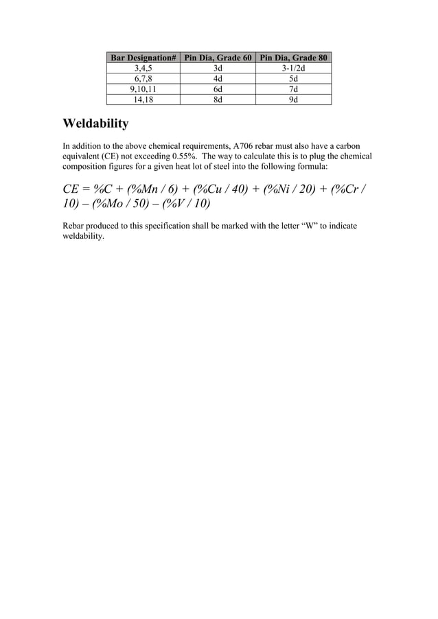 Astm a706 | PDF | Chemistry | Science