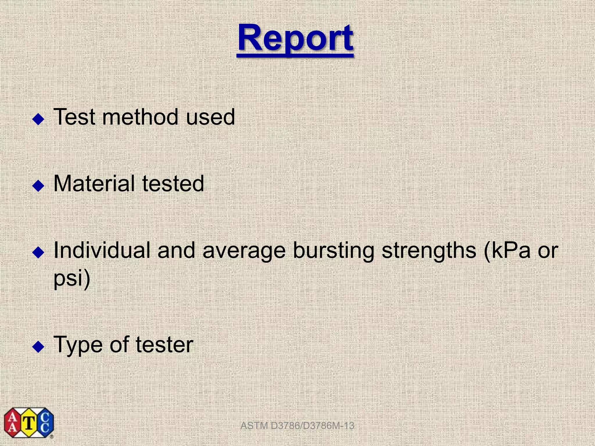 ASTM D3786-D3786 M-18 | PPTX