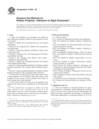 Astm d429-03 | PDF