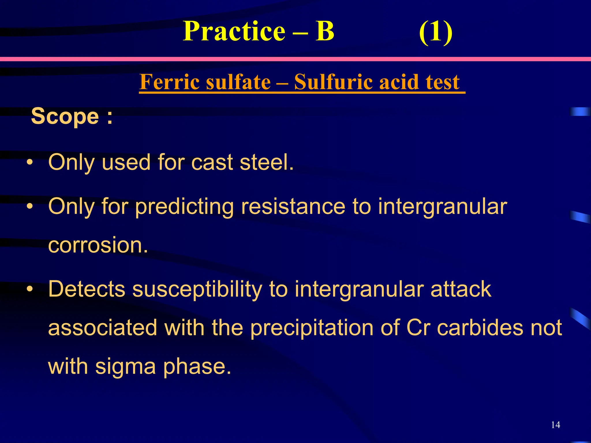 ASTM-IGC Testing ASTM-IGC TestingASTM-IGC Testing | PPT