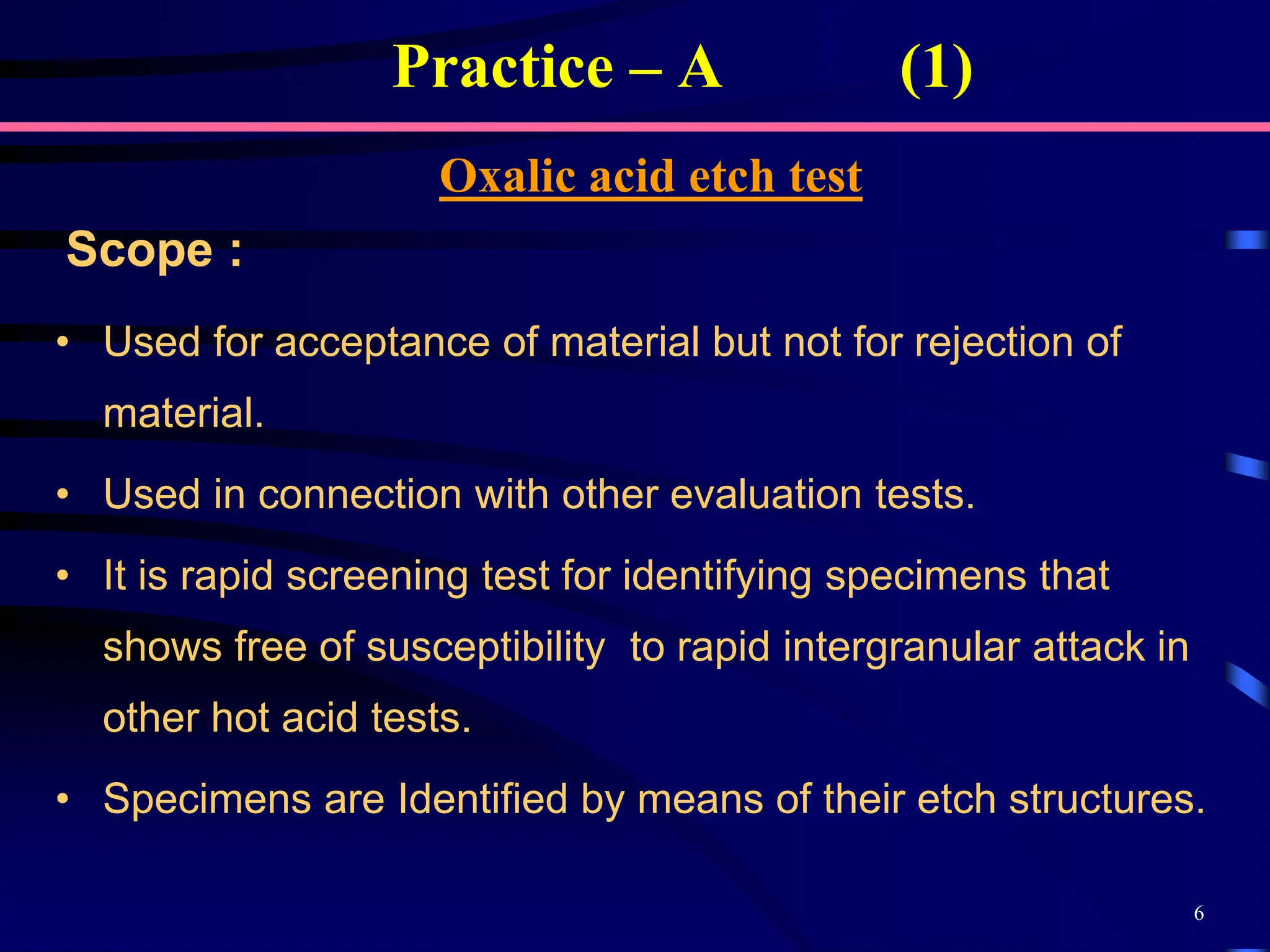 ASTM-IGC Testing ASTM-IGC TestingASTM-IGC Testing | PPT