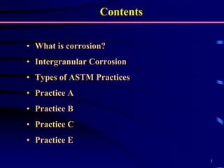 ASTM-IGC Testing ASTM-IGC TestingASTM-IGC Testing | PPT