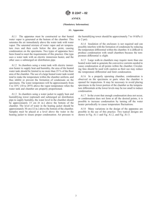 ASTM 2247 Testing Water Resistance of Coatings in 100 % Relative ...