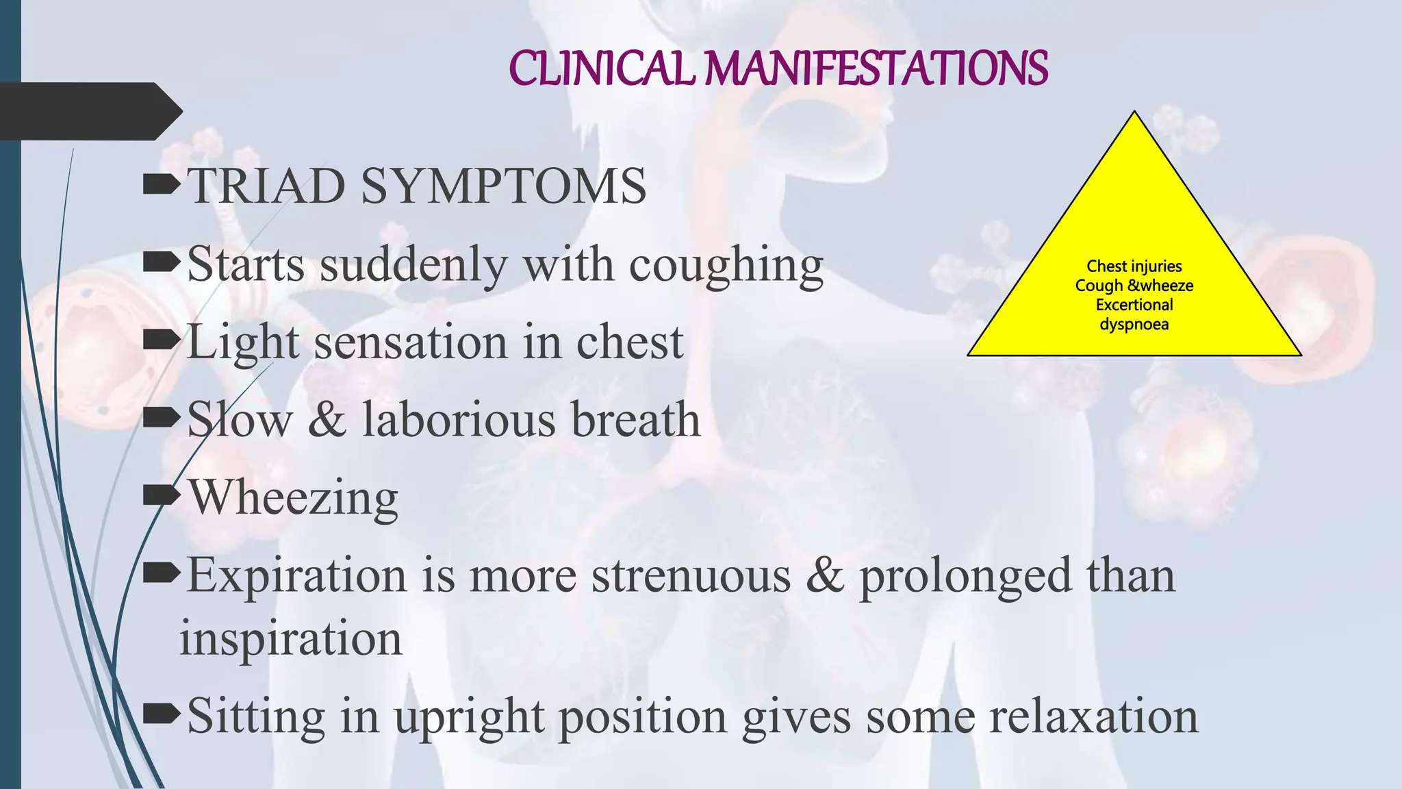 ASTHMA- ONE OF THE MOST COMMON RESPIRATORY DISEASE | PPTX