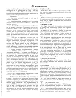 Astm a105 | PDF