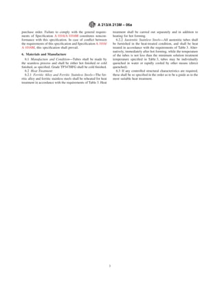 Astm a213 | PDF