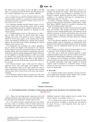 Astm a380 ss pickling_passivation | PDF