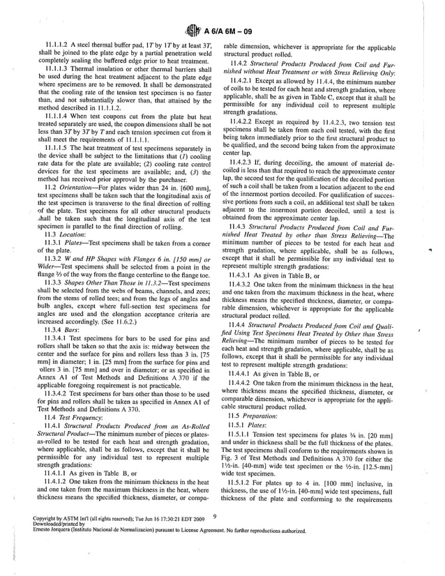 Astm a6 | PDF