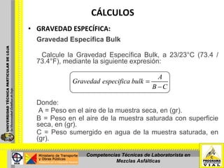 GRAVEDAD ESPECÍFICA Y ABSORCIÓN DE AGREGADO GRUESO | PPT
