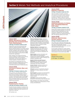 Astm catalog 2013 | PDF
