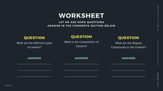 Classification of Cement- ASTM Classification | PPTX