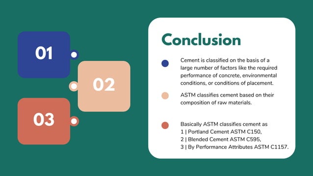 Classification of Cement- ASTM Classification | PPTX | Civil ...