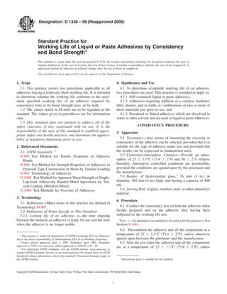 Astm d1338 | PDF