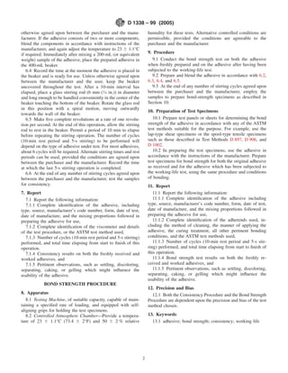 Astm d1338 | PDF