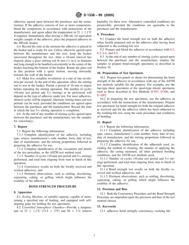 Astm d1338 | PDF | Chemistry | Science
