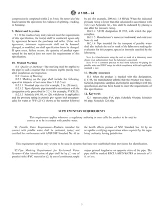 Astm d1785 | PDF