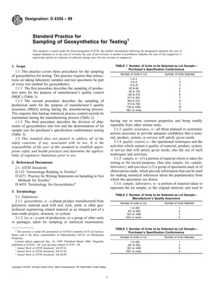 Astm d4354 99 mqa | PDF