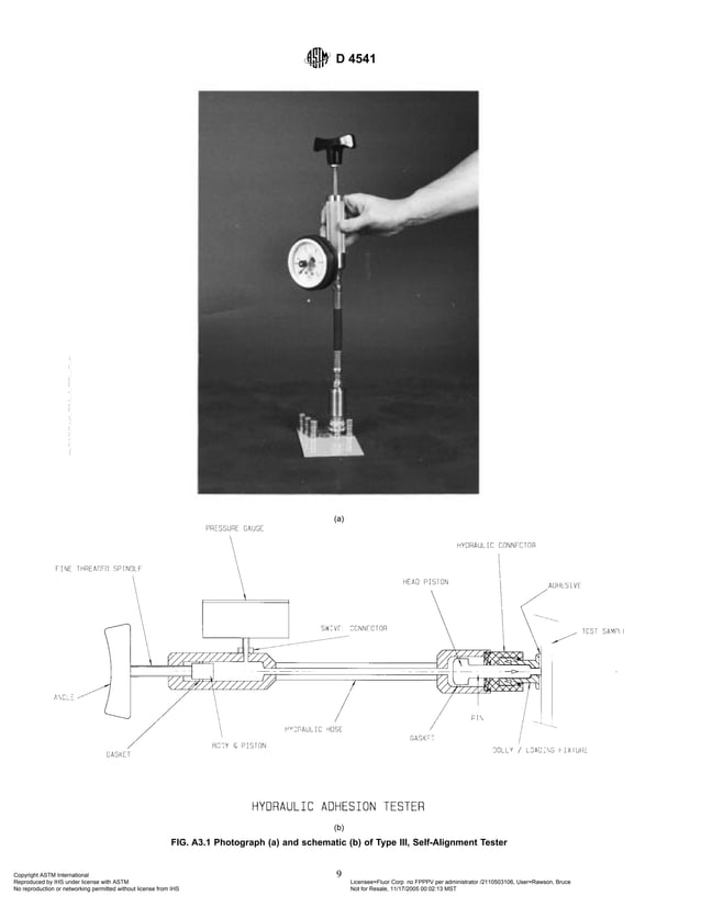 Astm d4541 standard pull off test for coatings | PDF | Physics | Science
