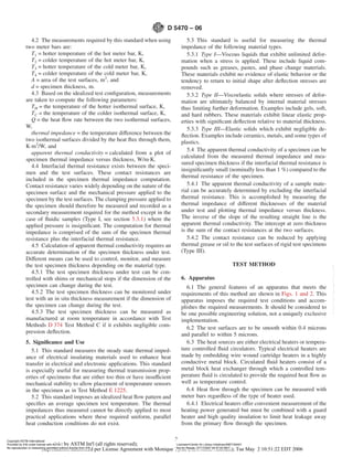 Astm d 5470 2006 | PDF