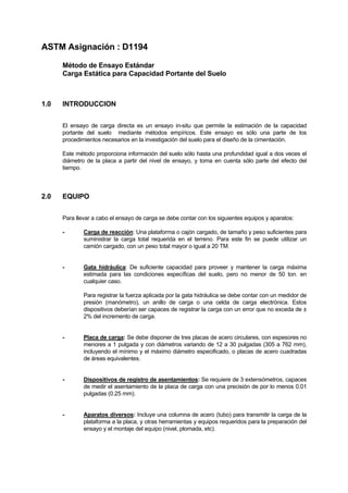 Astm designación d1194 | PDF