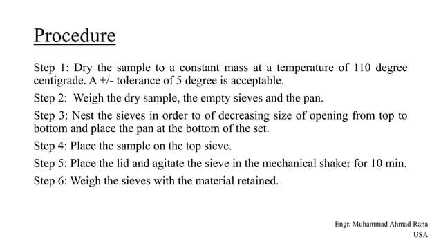 Astm designation c 136 for coarse aggregates | PPTX