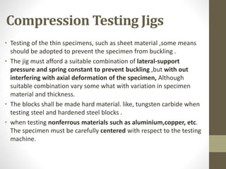 AMERICAN SOCIETY OF TESTING METALS (ASTM) E09 | PPTX