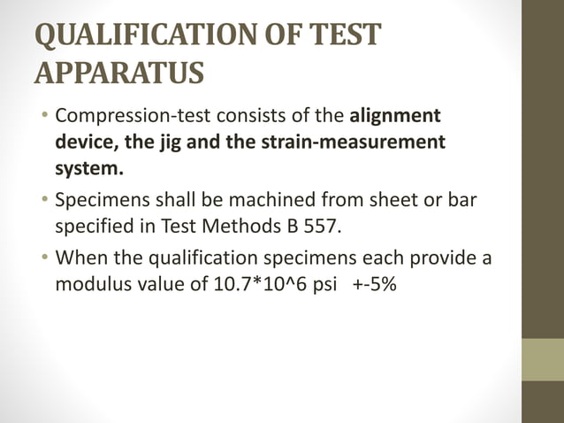 AMERICAN SOCIETY OF TESTING METALS (ASTM) E09 | PPTX