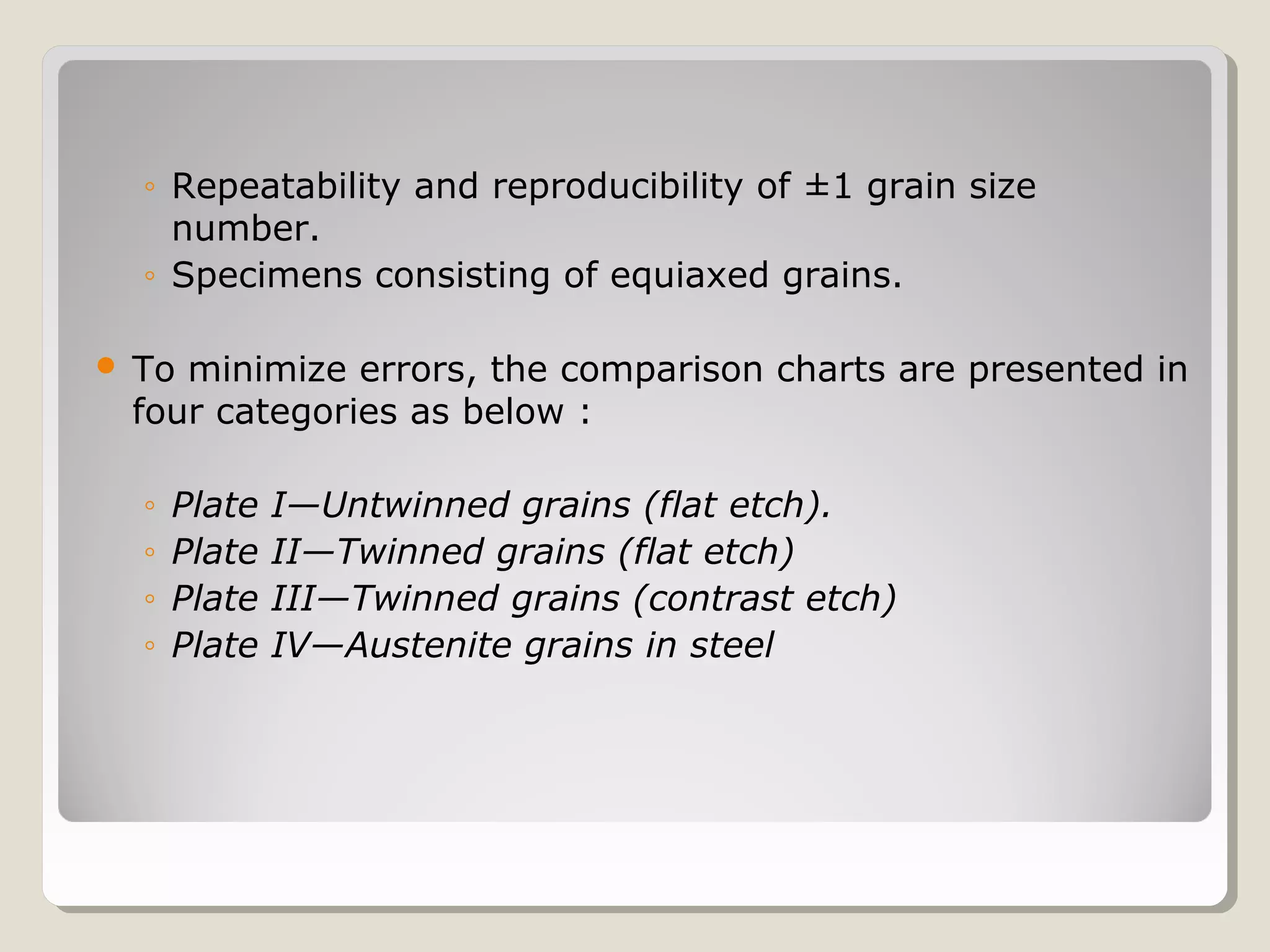 ASTM E 112 GRAIN SIZE MEASURING METHODS full standard, mecanical | PPS