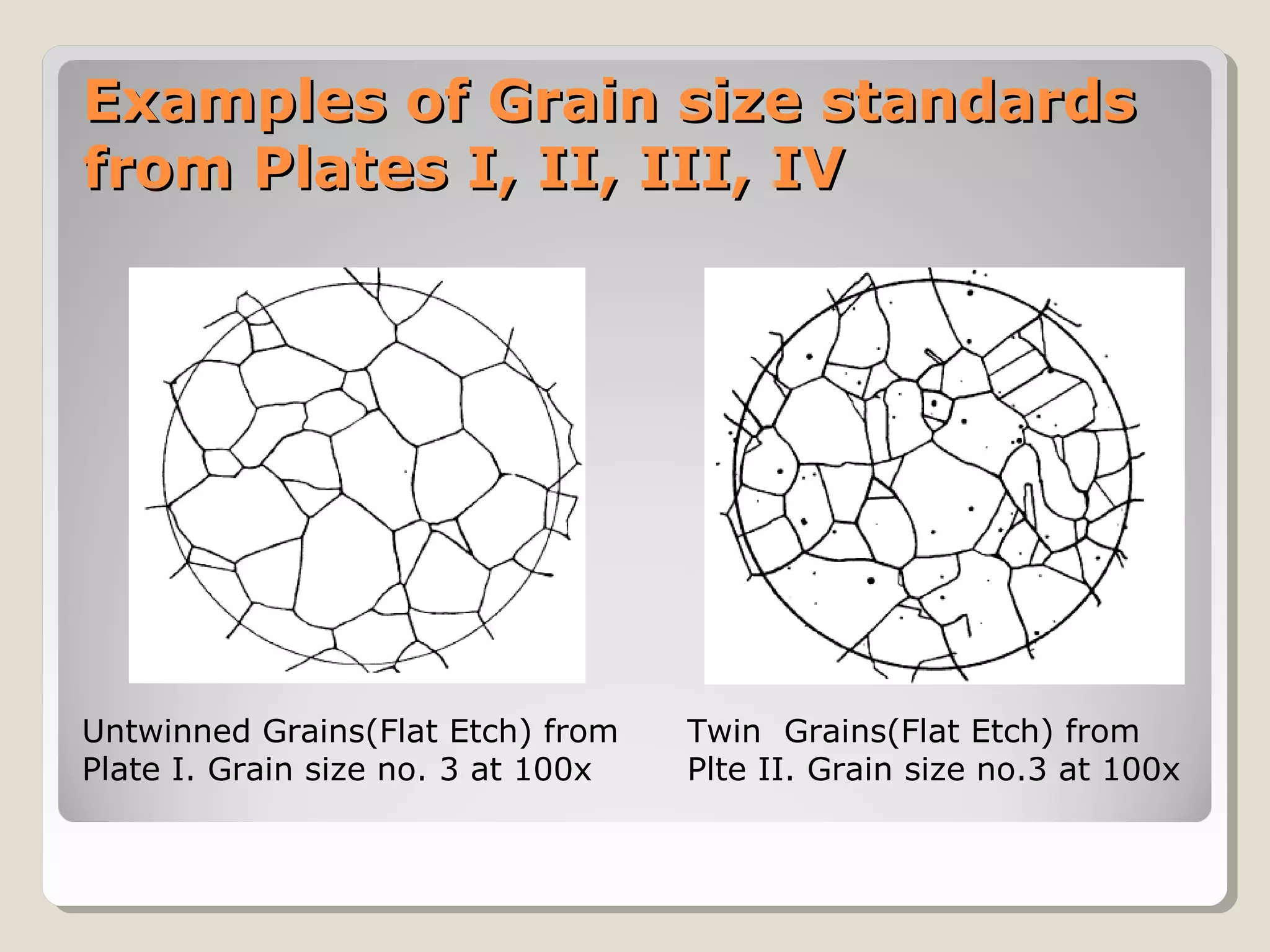 ASTM E 112 GRAIN SIZE MEASURING METHODS full standard, mecanical | PPS
