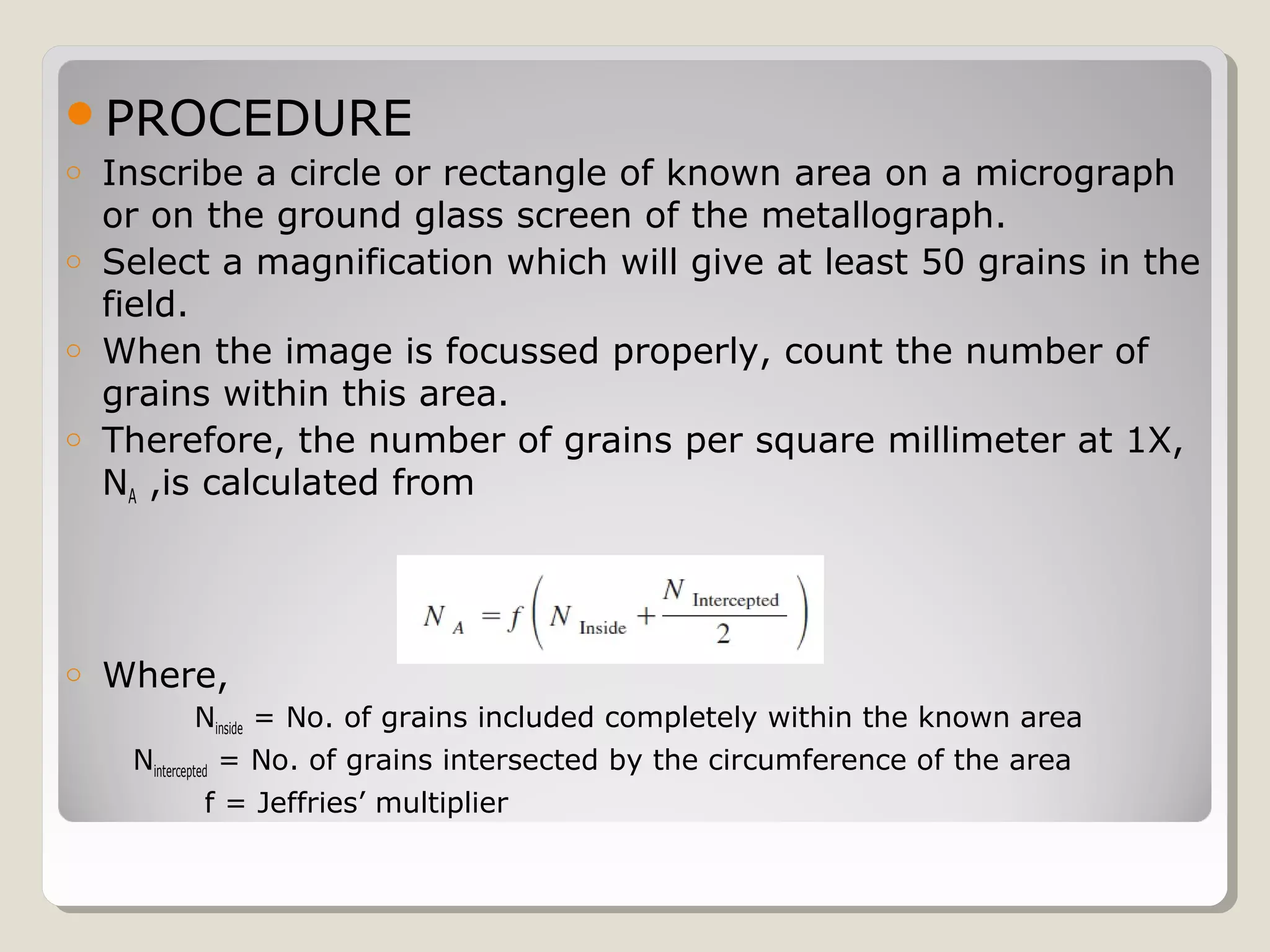 ASTM E 112 GRAIN SIZE MEASURING METHODS full standard, mecanical | PPS
